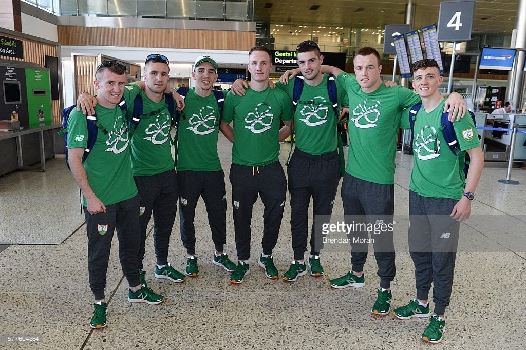 Ireland’s male Olympic boxers arrive in Rio “safe and sound”