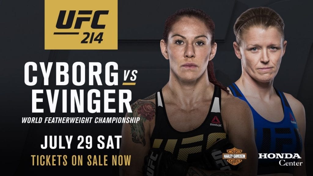 Megan Anderson out of UFC 214; Cris Cyborg to face Invicta bantamweight ...