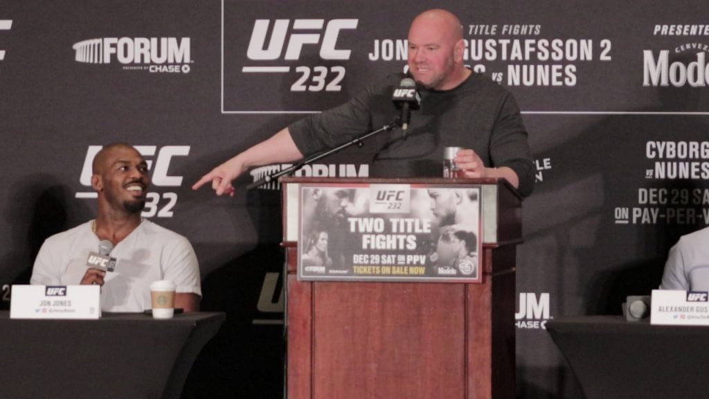 Jon Jones on Dana White: “If it has got to a place of being personal ...