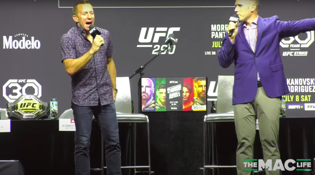Georges St-Pierre announces return to competition Georges St-Pierre announces return to competition