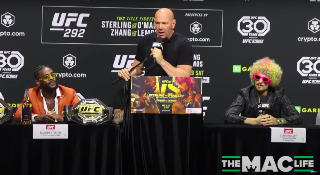 Watch: UFC 292 press conference